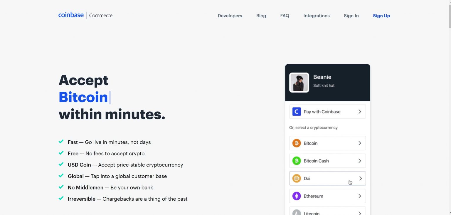How to Accept Bitcoin Payments for your Business via Coinbase